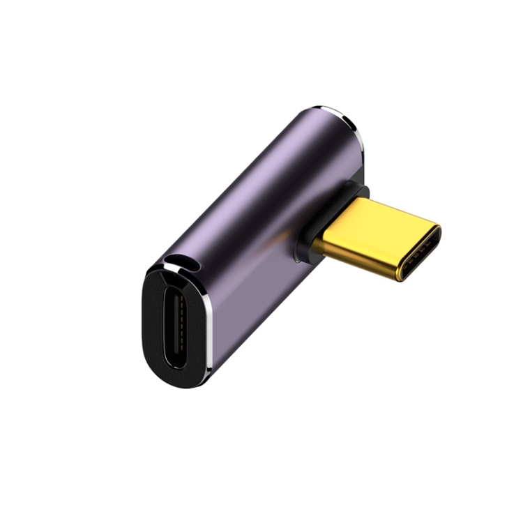240W USB-C/Type-C Female to USB-C/Type-C Male 40Gbps Medium Bend ...