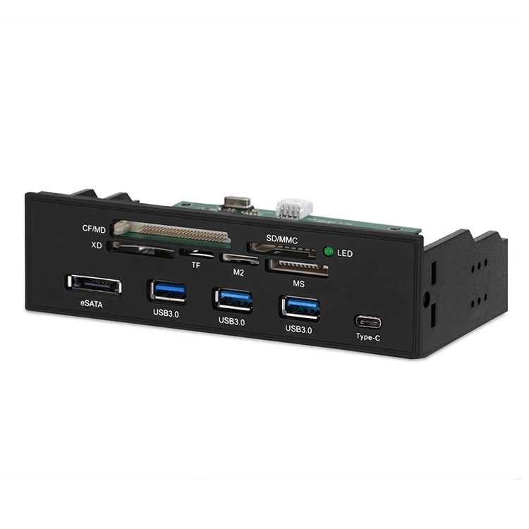 STW-3125 11 in 1 Multi-function USB 3.0 Computer Case Front Panel