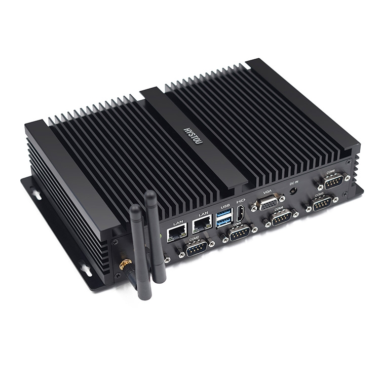 HYSTOU K4 Windows 10 หรือ Linux System Mini ITX PC, Intel Core i5-4200U 2 Core 4 เธรดสูงสุด 1.60 ...