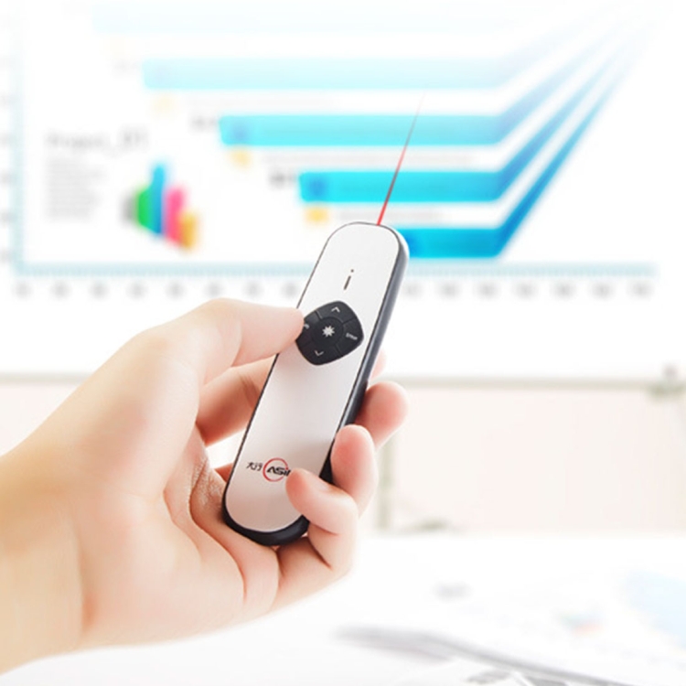 PC Remote Controls - ASiNG A800 USB Charging 2.4GHz Wireless Presenter ...