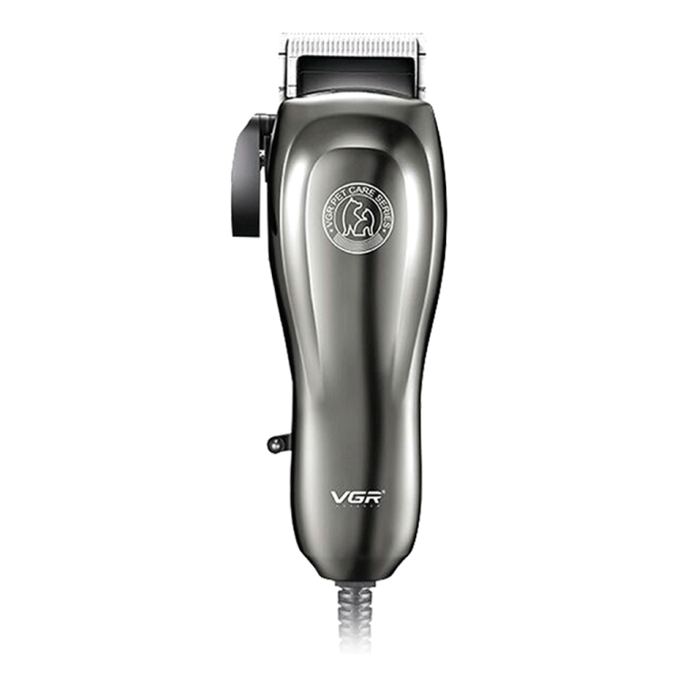 VGR V-206 Pet Barber Electric Hair Clipper, EU Plug (Black)