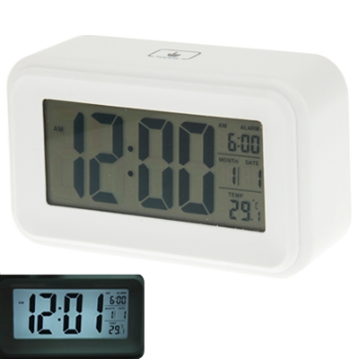 Multi Function Large Screen Alarm Clock with Calendar & LCD Light ...