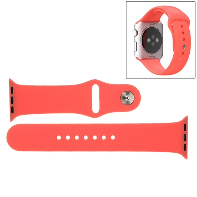 For Apple Watch Sport 42mm High-performance Longer Rubber Sport Watch ...