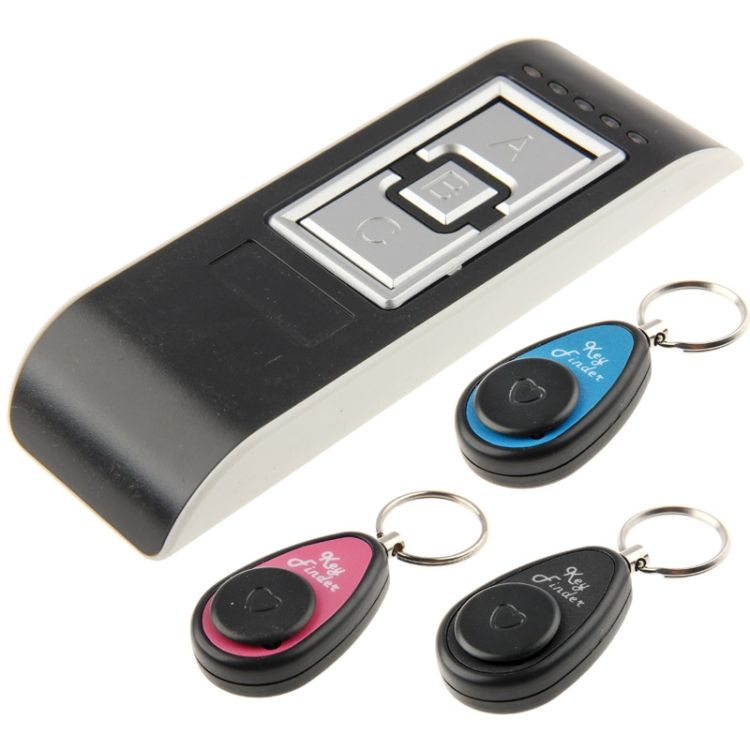 3 in 1 Wireless Remote Control Key Finder Anti-Lost Alarm Keychain Set