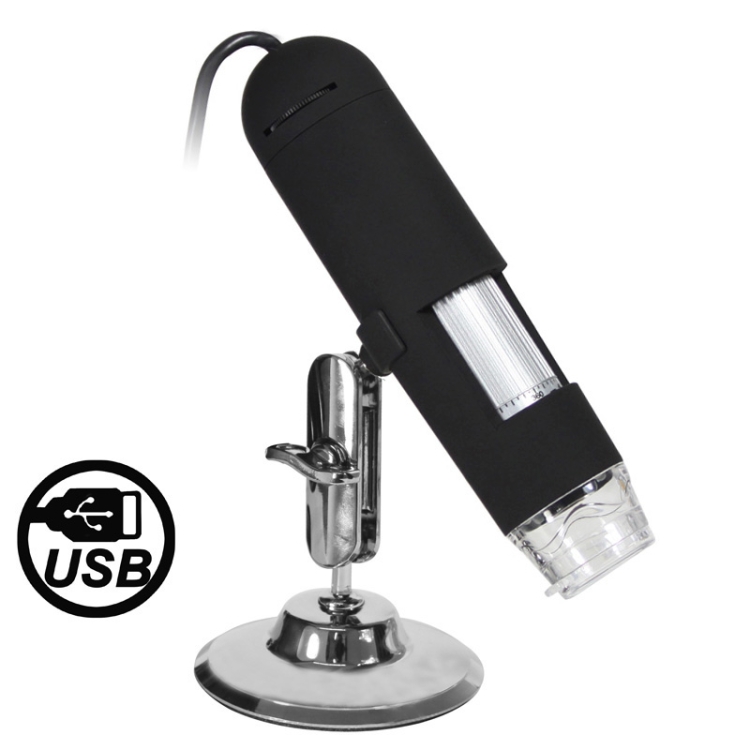 1.3 Mega Pixels 400X USB 2.0 Digital Microscope with 8 LED