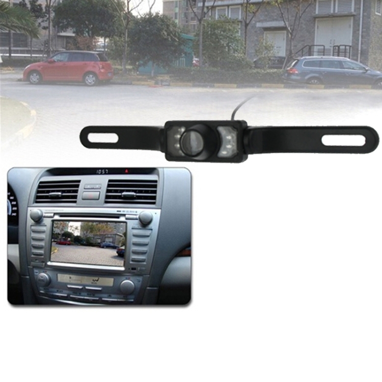 Front & Rear View Cameras - 7 LED IR Infrared Waterproof Night Vision ...