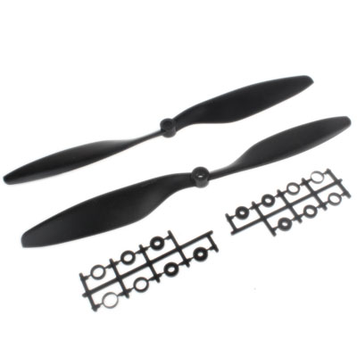 1045 1045R Counter Rotating Propeller For MultiCoptor 2 Pairs(Black)