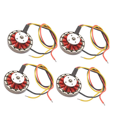 4 x 800KV Brushless Outrunner Disk Motor พร้อมมอเตอร์ Mount สำหรับ RC ...