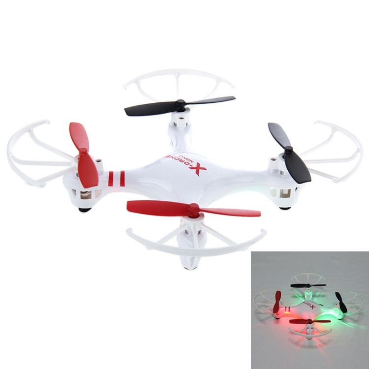 X-DRONE Nano H107R Mini 2.4GHz 4CH 6 Axis Gyro 3D Flips & Rolls Radio ...
