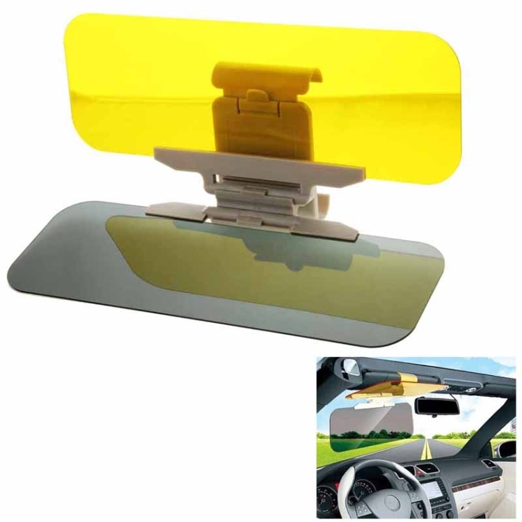 2 in 1 HD Car Anti-Glare Dazzling Goggle Day Night Vision Driving ...