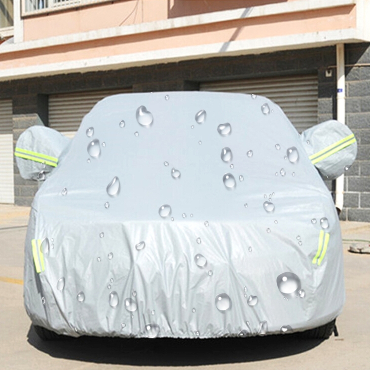 PEVA Anti-Dust Waterproof Sunproof Hatchback Car Cover with Warning ...