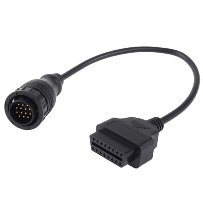 14 Pin to 16 Pin OBDII Diagnostic Adapter Cable สำหรับ Mercedes Benz ...