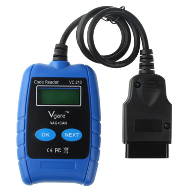 VW / AUDI 용 VAG VC210 OBDII 코드 리더 스캔 도구