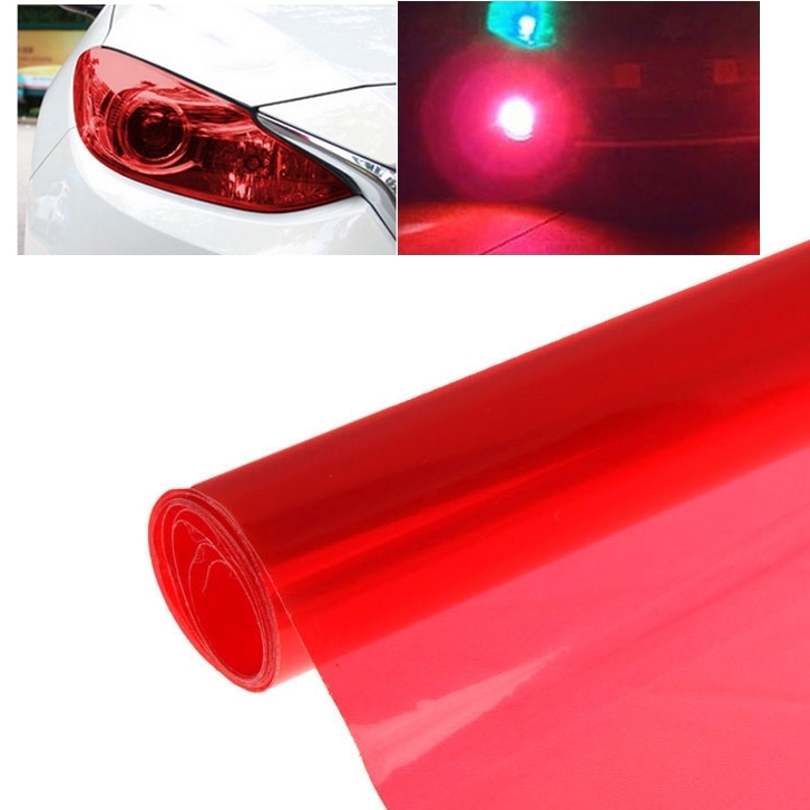 Protective Decoration Bright Surface Car Light Membrane /Lamp Sticker ...