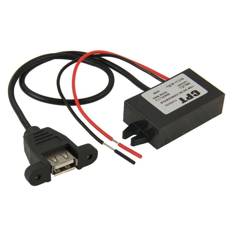 12V To 5V Car Power Charger Adapter Step Down Module DC-DC Converter ...