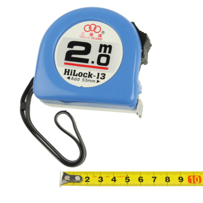 2m Measure Tape, Scale: 1mm(Blue)