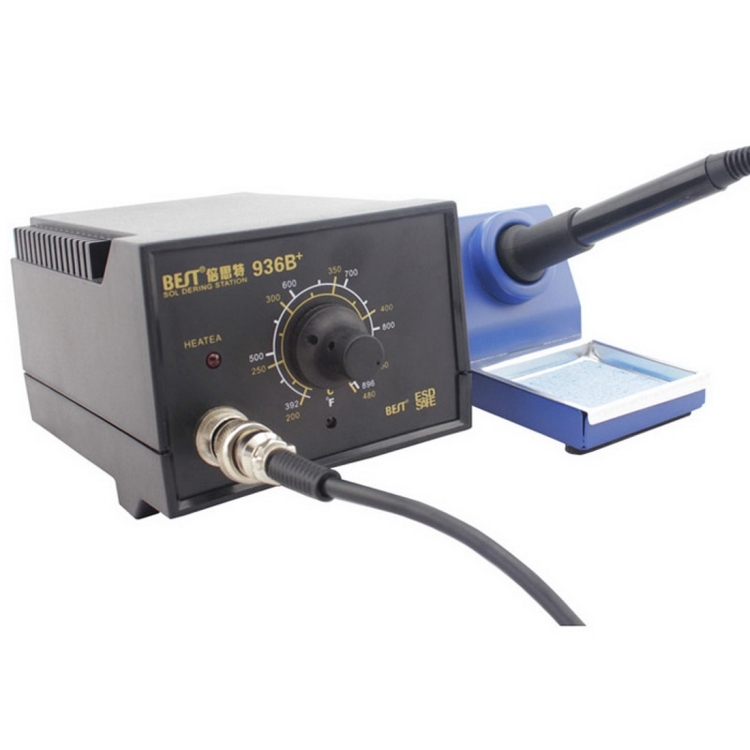 BEST BST-936B+ Thermostatic Soldering Station Anti-static Electric Iron ...