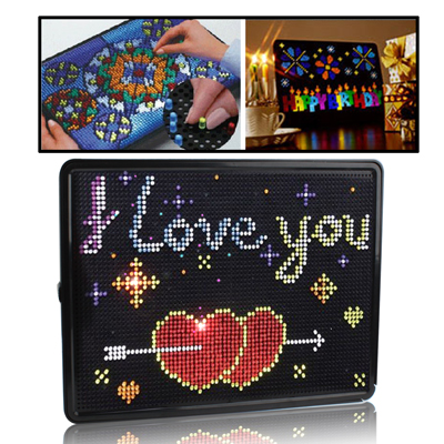 19 inch Luminodot LED Flashing Puzzle(Black)