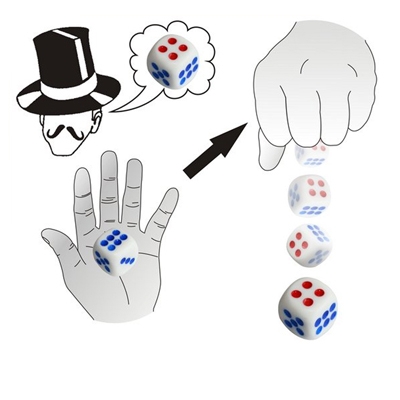 Magic Trick Toy - Automatic Dice Exact Number