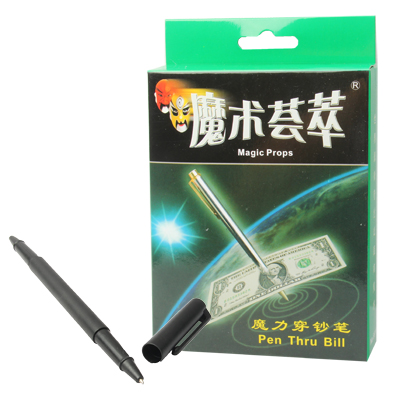 Magic Props Pen Thru Bill