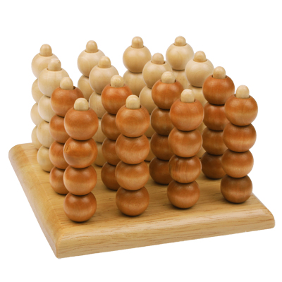 Connect Four 3D Game (Size: 120x120x80mm)