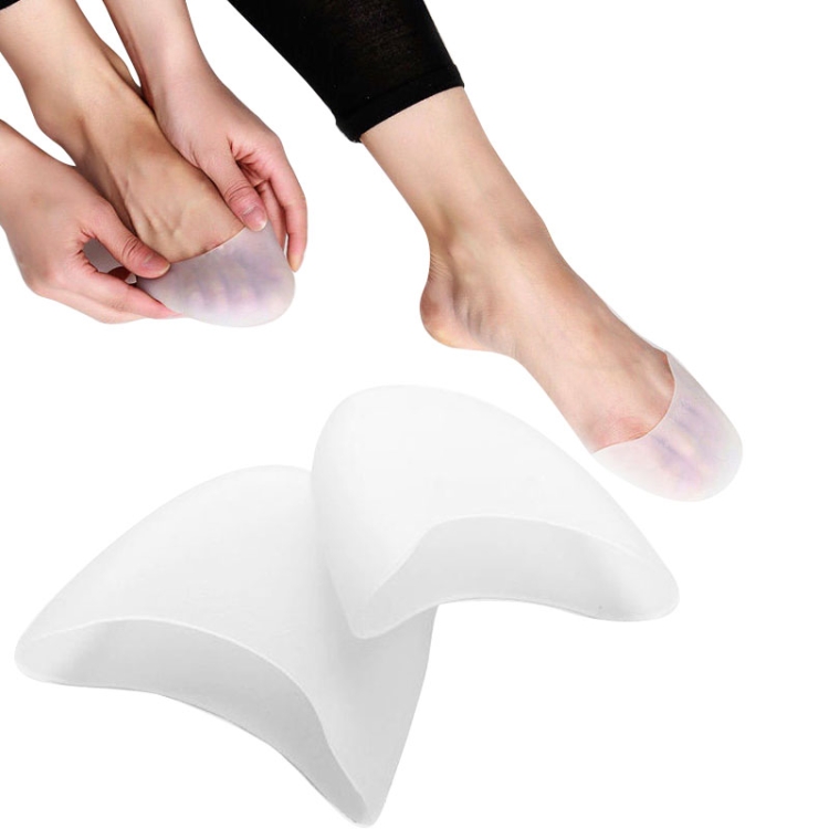 ZRWC11B 1 Pair Silicone Pointe Shoe Toe Pads