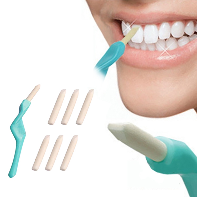 Whiten Teeth Dental Peeling Stick Erase, Cleaning Teeth Tools(Green)