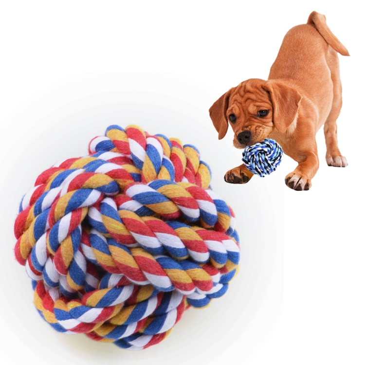 Cotton Rope Ball for Pets / Dog Cat Toy, Diameter 6.5cm, Random Color ...