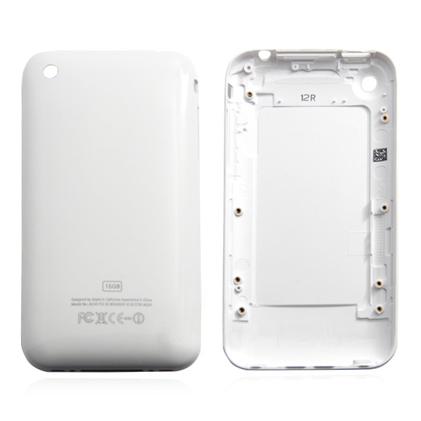 White Back cover for iPhone 3G 16GB(White)