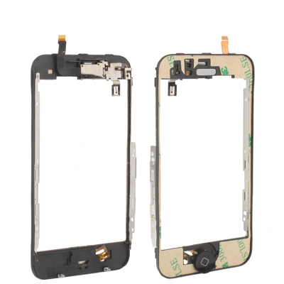 6 in 1 สำหรับ iPhone 3GS (กรอบจอ LCD และแผงสัมผัส + ปุ่มโฮมปุ่มเมมเบรน ...