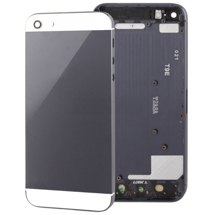 Full Housing Alloy Back Cover for iPhone 5(Black)