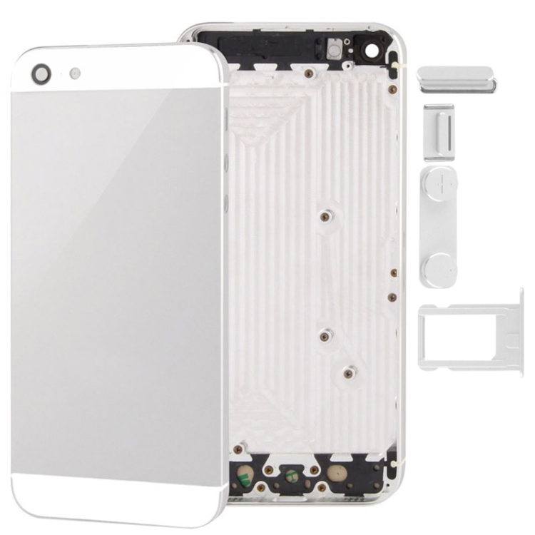 Full Housing Alloy Back Cover with Mute Button + Power Button + Volume ...