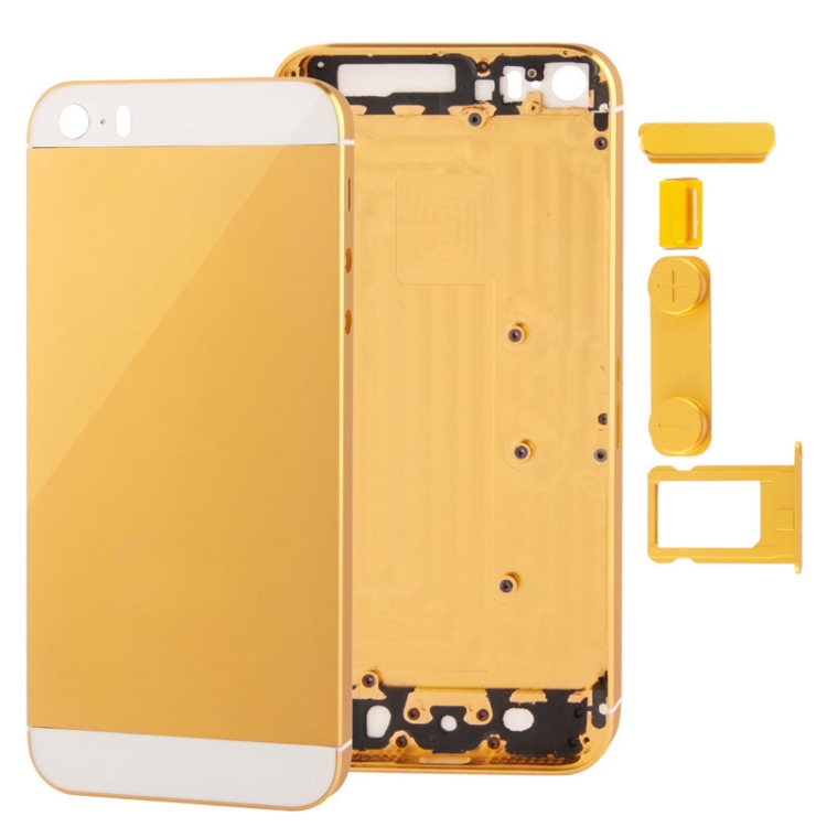 Full Housing Alloy Back Cover with Mute Button + Power Button + Volume ...