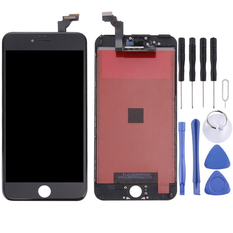 TFT LCD Screen for iPhone 6 Plus Digitizer Full Assembly with Frame (Black)