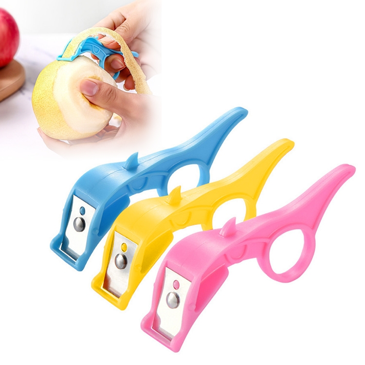 Stainless Steel Blade Plastic Handle Creative Peeler Rotating Style ...