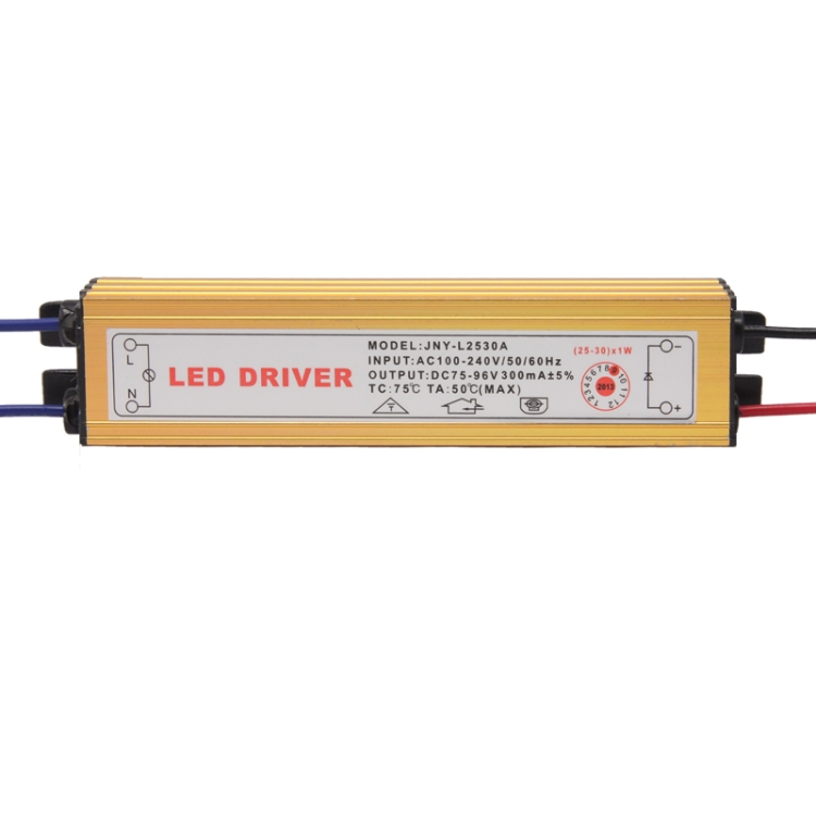 LED Driver with 2Pin JST Connector Cable for (25-30) x 1W LED ...