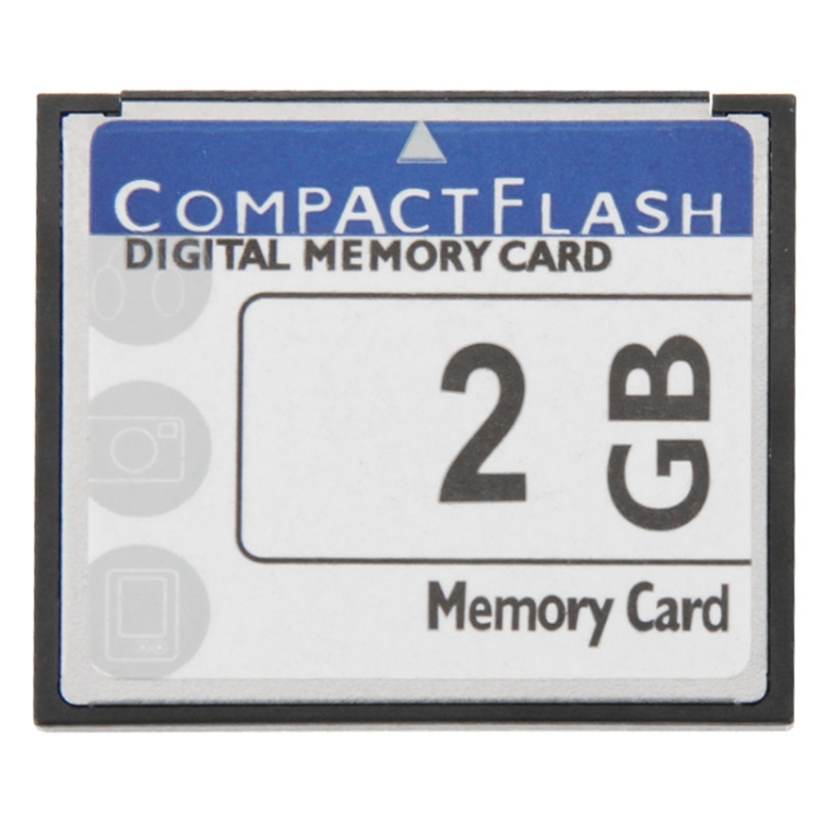 Tarjeta de memoria digital Compact Flash de 2GB (100% de capacidad real)