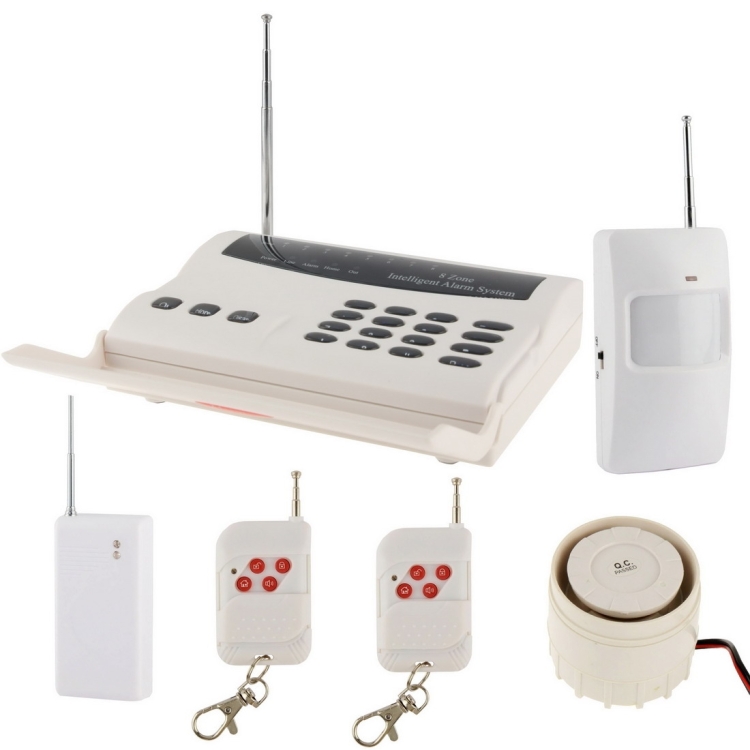 Wireless Intelligent Alarm System, Frequency: 433MHZ