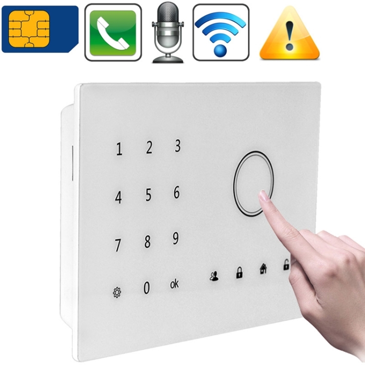 900 / 2100MHz 3G Intelligent Burglar Alarm System with Wireless PIR ...