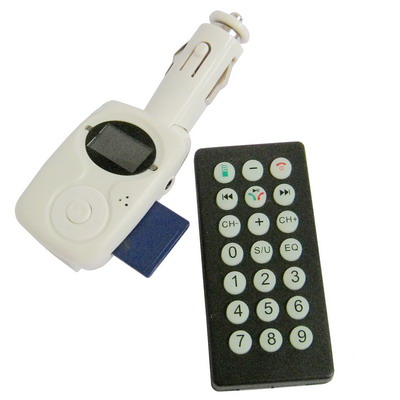 2 in 1 Bluetooth Handfree Kit + Car MP3 Player with remote control ...