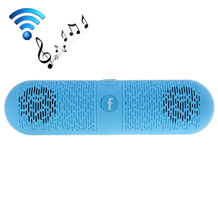 Portable Cylindrical Microphone Shaped Stereo Bluetooth Music Speaker ...