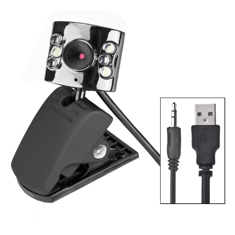 1.3 Mega Pixels PC Camera with Night Light, USB 1.1 Driveless ...