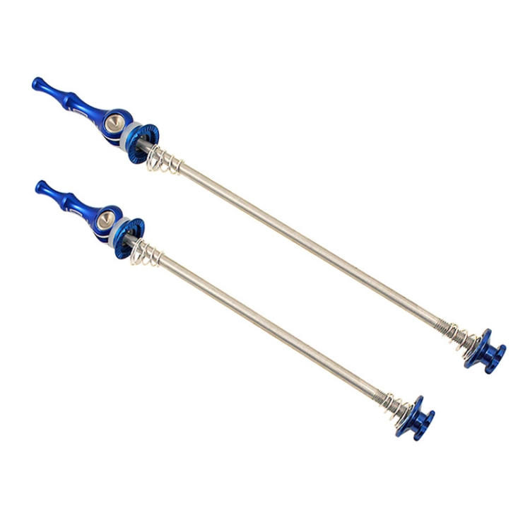 AEST Road Bike MTB Quick Release QR Skewer CNC Titanium Axle(Blue)