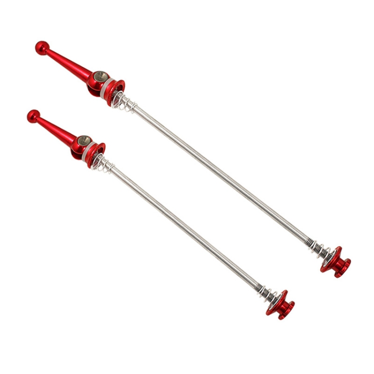 Aest Road Bike MTB Quick Release QR Skewer CNC Titanium Axle(Red)