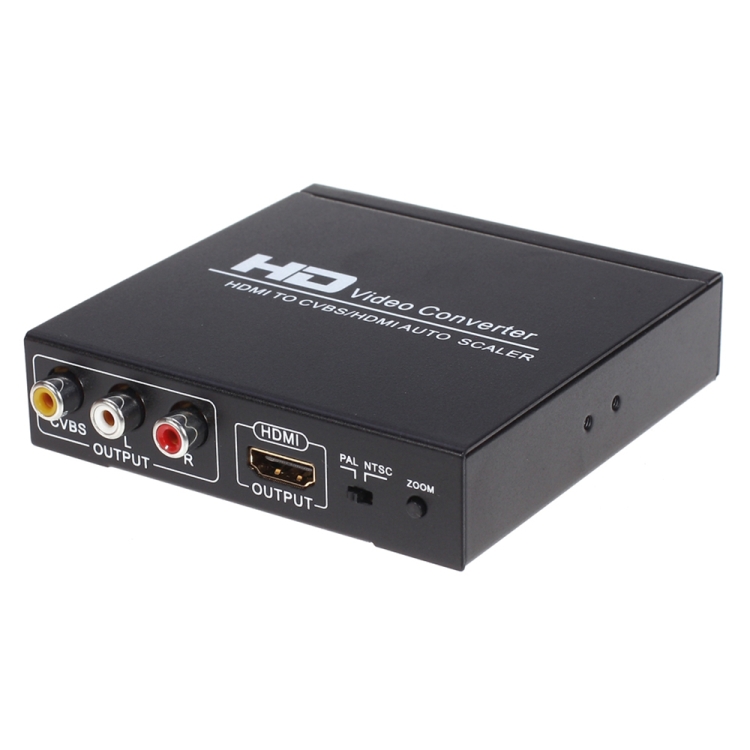 HDMI - NK-10II HDMI to HDMI/CVBS /AV Scaler Box Video Converter(Black ...