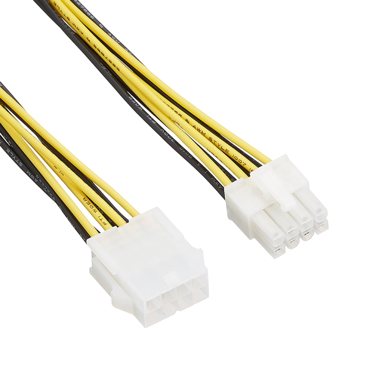 8 Pin SATA Male to 8 Pin Female Power Cable, Length: 20cm