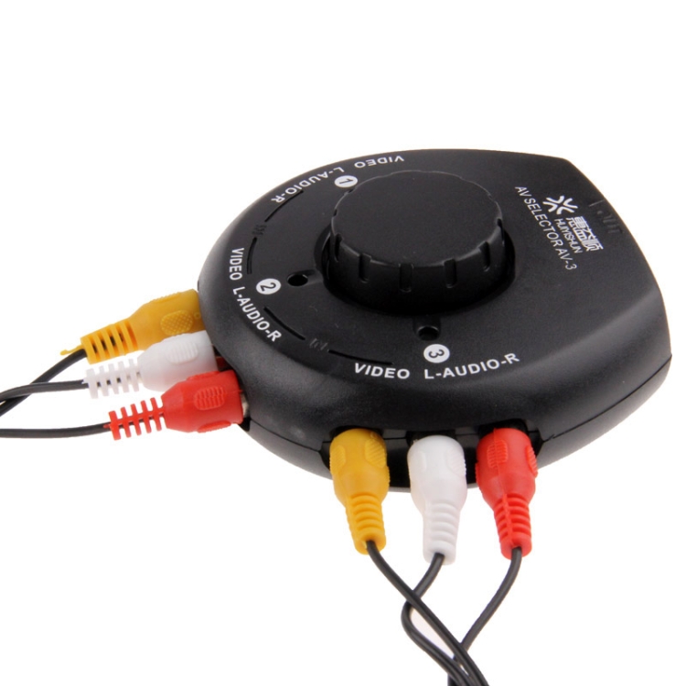 3 to 1 TV Multi Box Extender Splitter Switch for LD / VCD / DVD ...