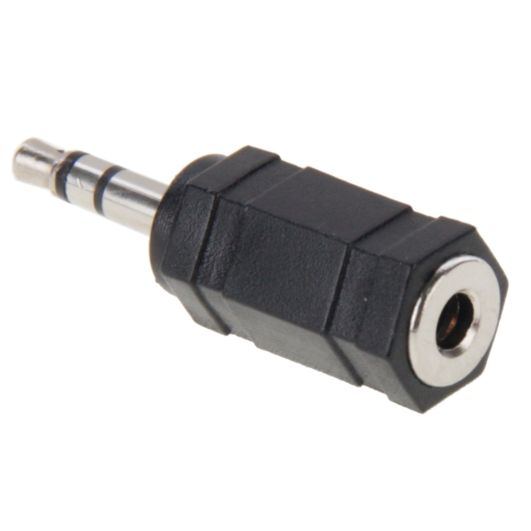 3.5mm Male to 3.5mm Female Jack Socket Adapter