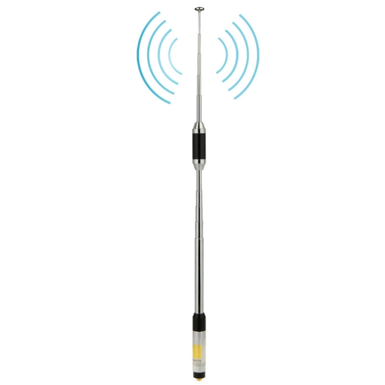 Two-Way Radios - RH770 Dual Band 144/430MHz High Gain SMA-F Telescopic Handheld Radio Antenna ...