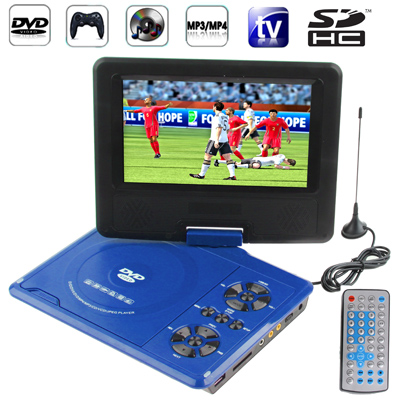 7.5 inch TFT LCD Screen Digital Multimedia Portable DVD with Card ...